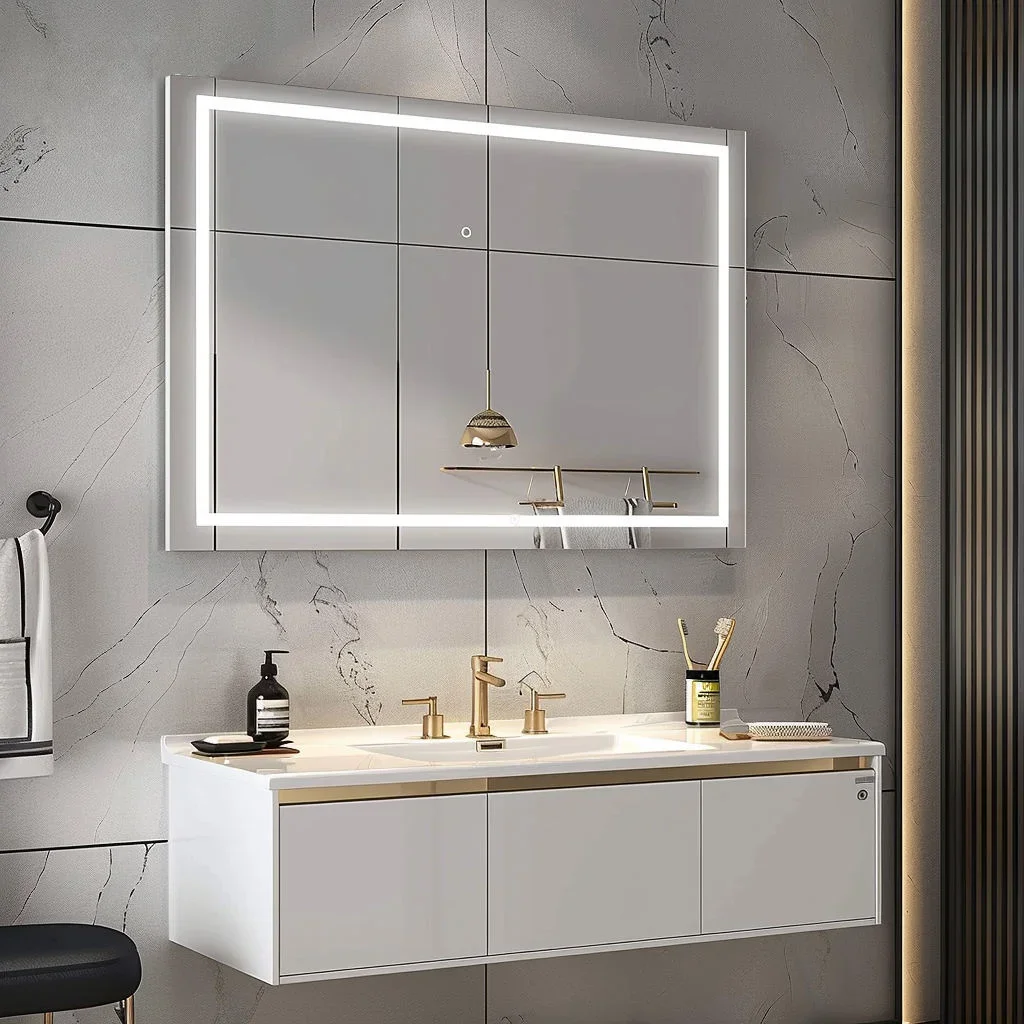 LED Rectangle & Oval Mirrors Set | Mi Mirror